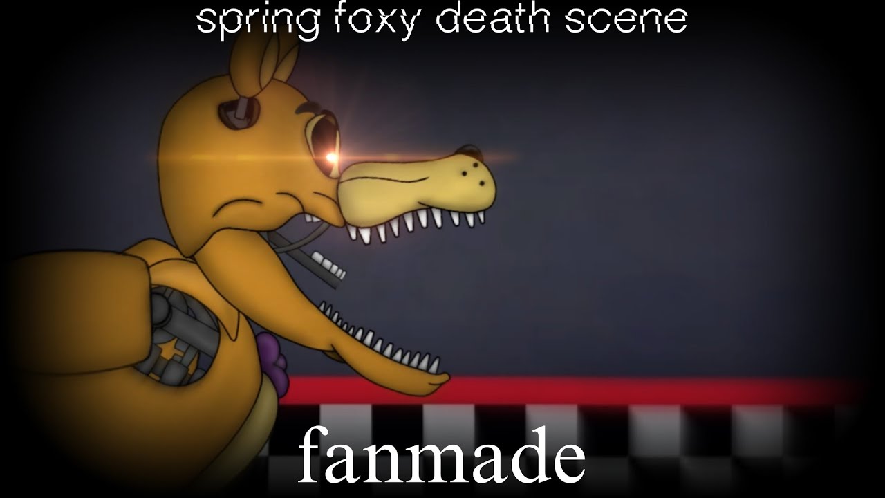 [DC2/FNAF/FANMADE] SPRING FOXY DEATH SCENE - YouTube