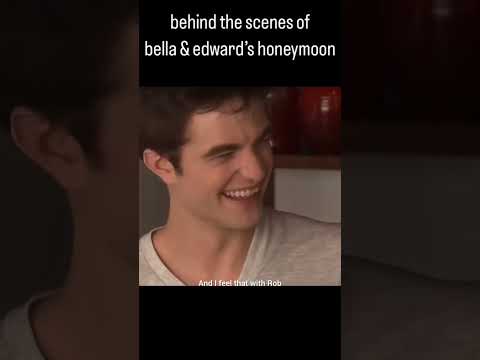 Edward and Bella Honeymoon Behind the scenes  #twilightedit #twilight #edward #bellaswan