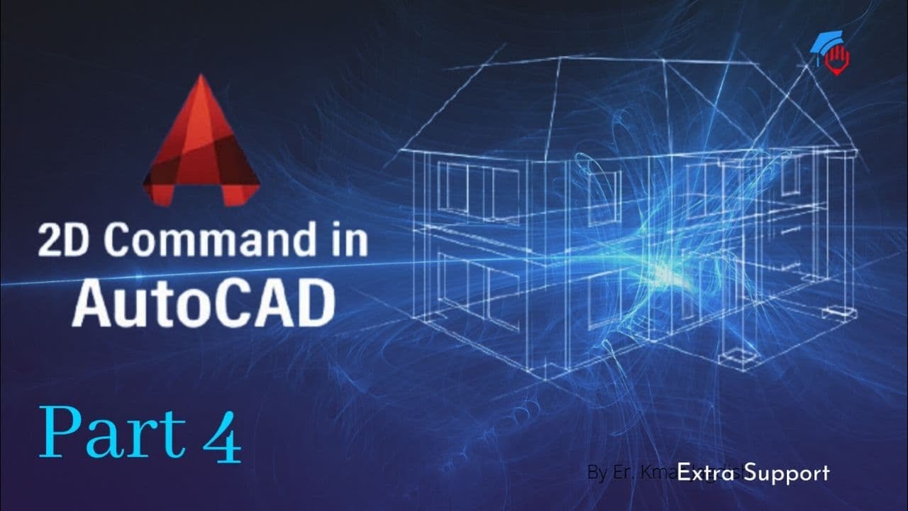 AutoDesk AutoCad 2D Design tutorial | #extrasuppoe - YouTube