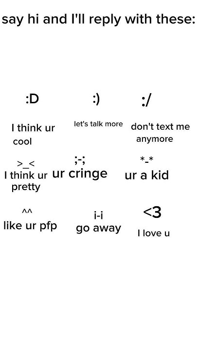 Say Hi And Ill Reply With These D Youtube