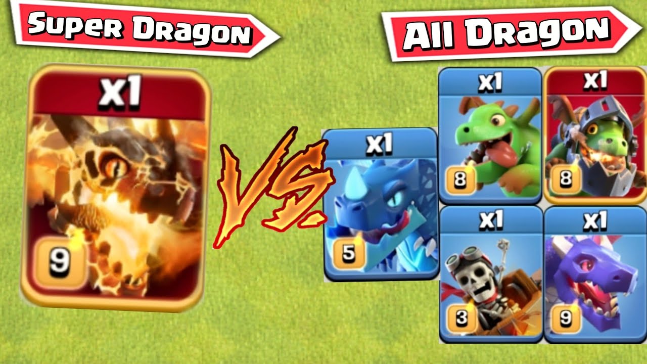Clash Of Clans Max Level Dragon