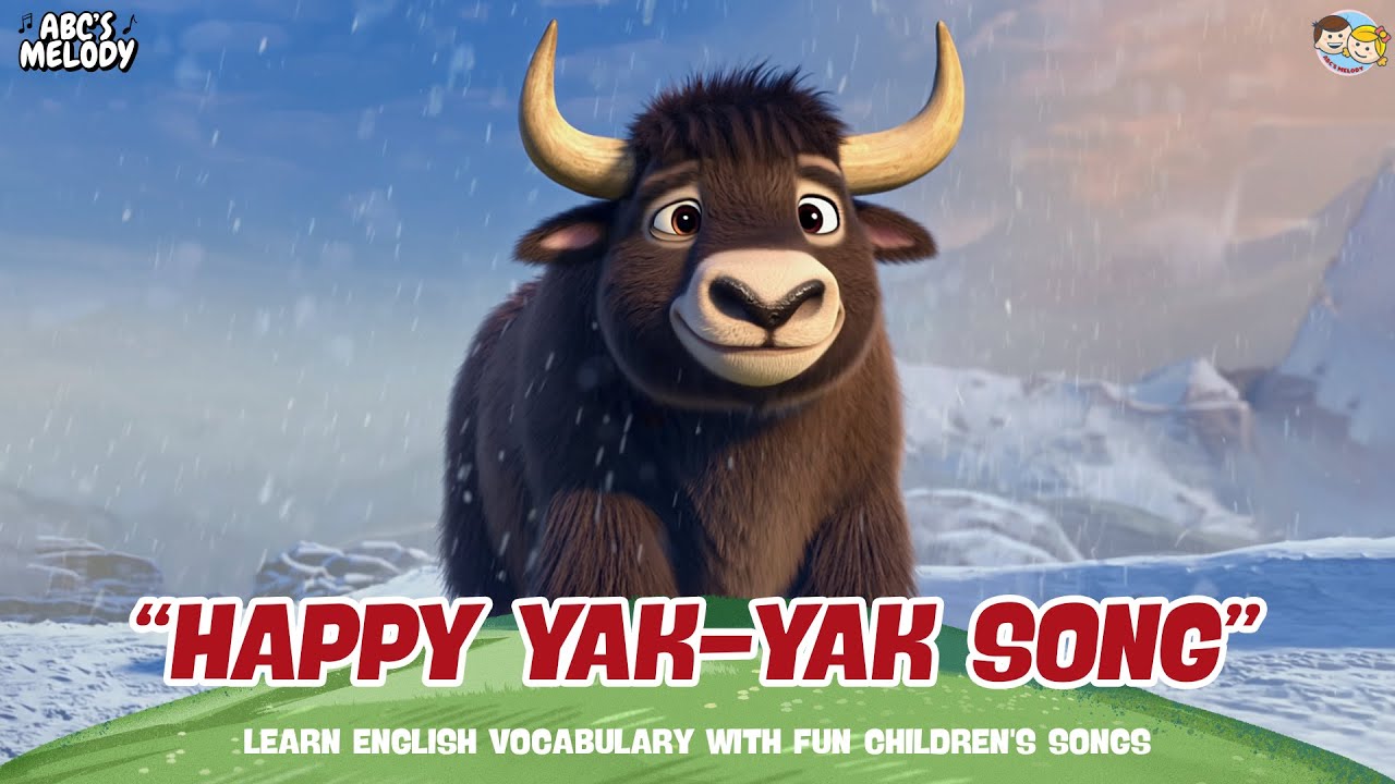 “HAPPY YAK-YAK SONG” - YAK SONG | Fun Kids Songs & Nursery Rhymes ...