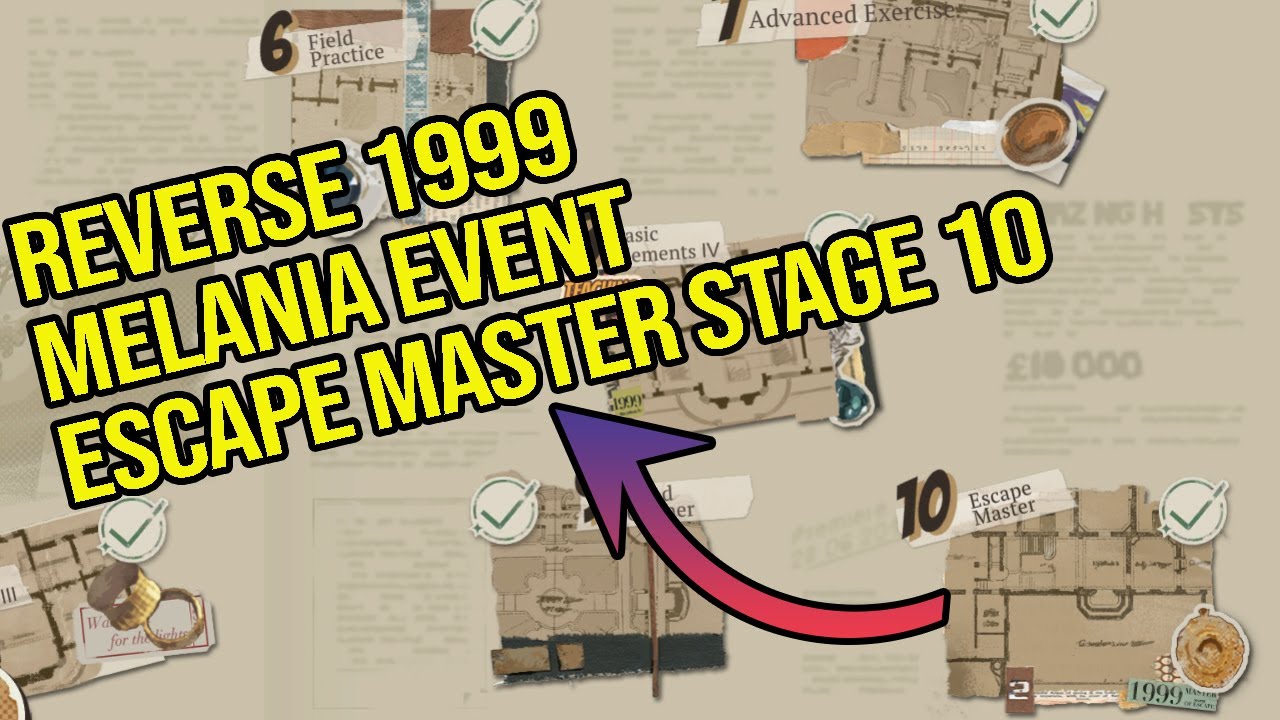 Reverse 1999 - Melania Event Puzzle Stage 10 Escape Master - YouTube