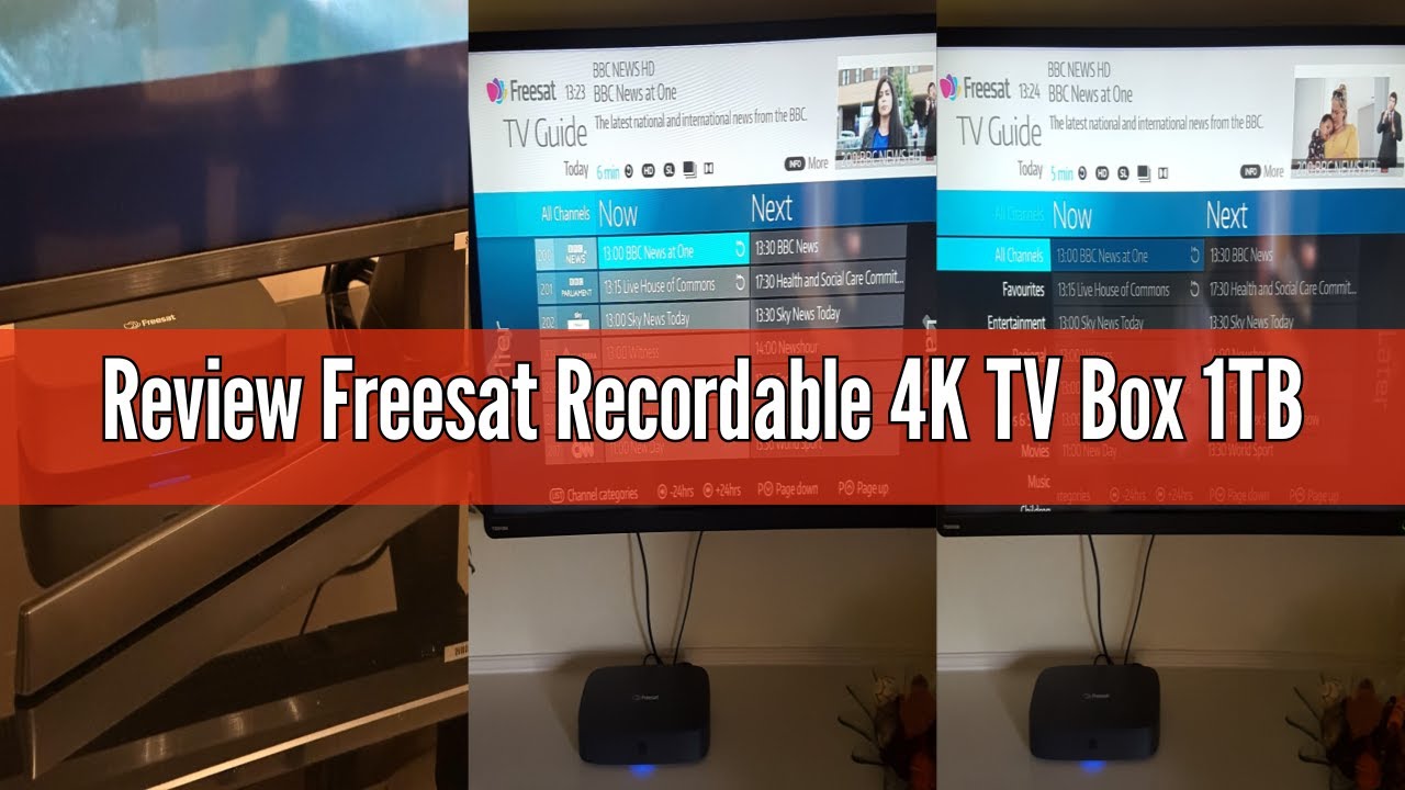 Review Freesat Recordable 4K TV Box 1TB - YouTube