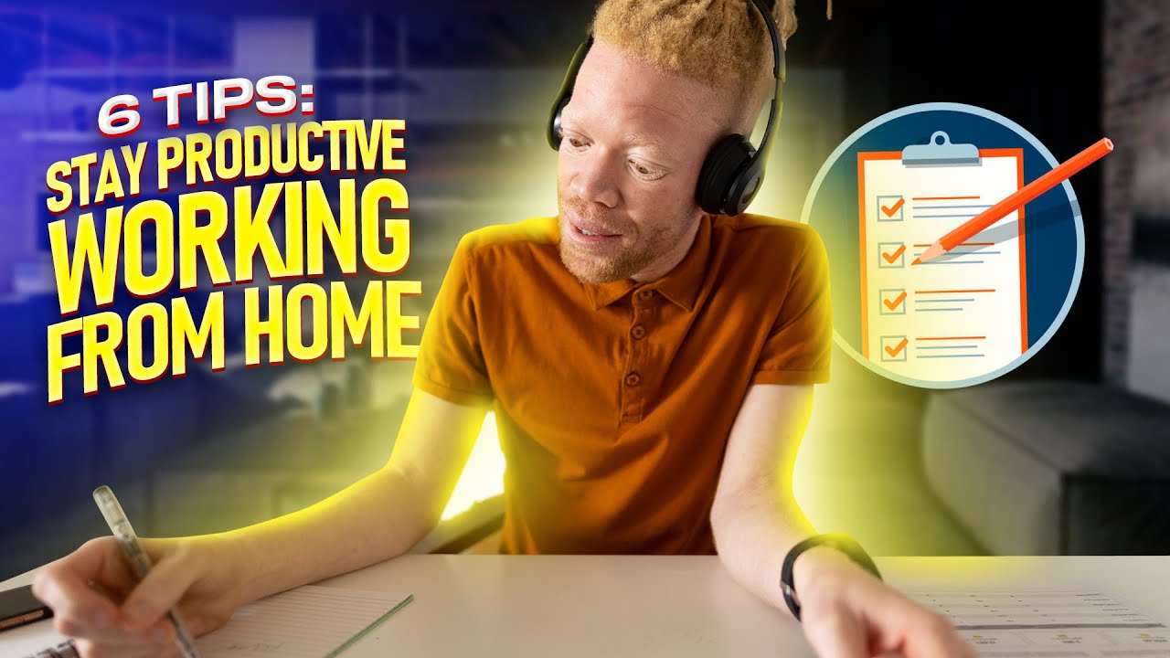 HOW TO STAY PRODUCTIVE WHILE WORKING FROM HOME? 6 Tips to Stay ...