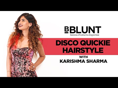 Get Karishma Sharma's Red Hot Curls With Her Disco Quickie Hairstyle