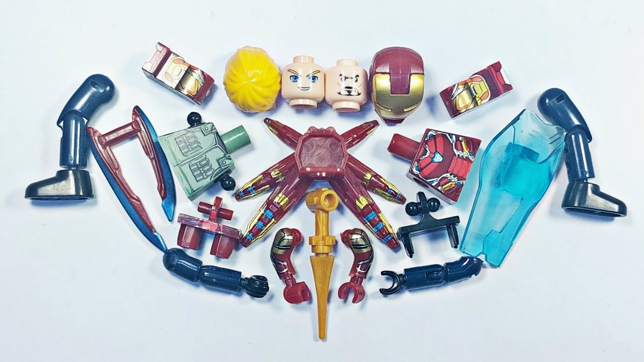ASSEMBLE LEGO IRON MAN AND LEGO MINATO NAMIKAZE | LEGO MINIFIGURE - YouTube