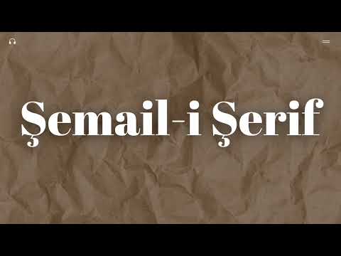 Şemail-i Şerif_51 (Resulullah (s.a.v)'in İsimleri 1)