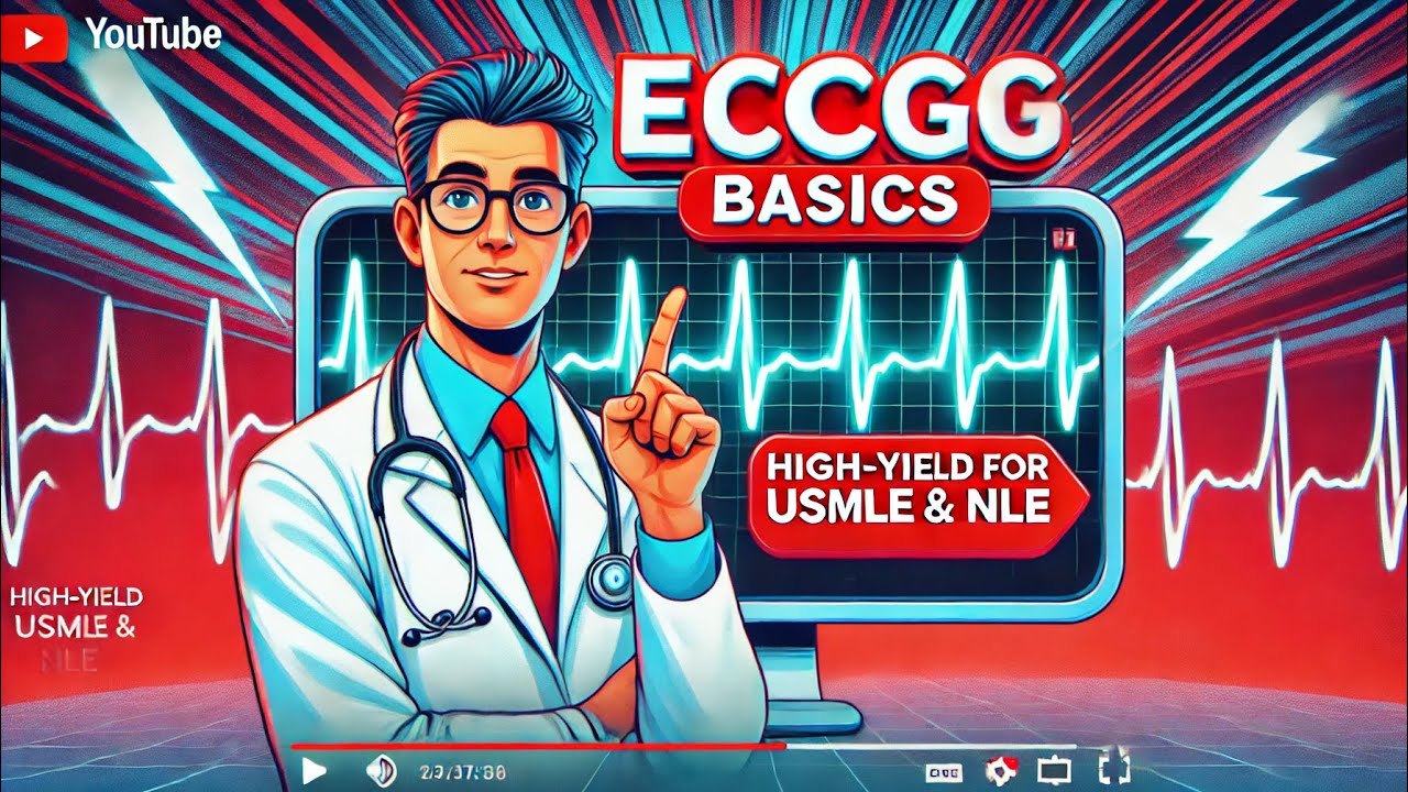 ECG Basics Made Easy! 🔥 High-Yield for USMLE & NLE | Master ECG ...
