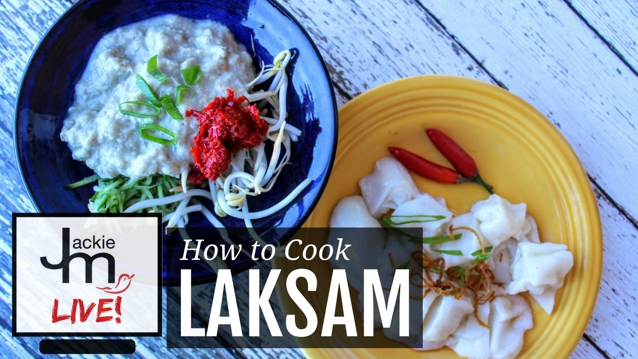 LIVE Replay - How to Cook Laksam - YouTube