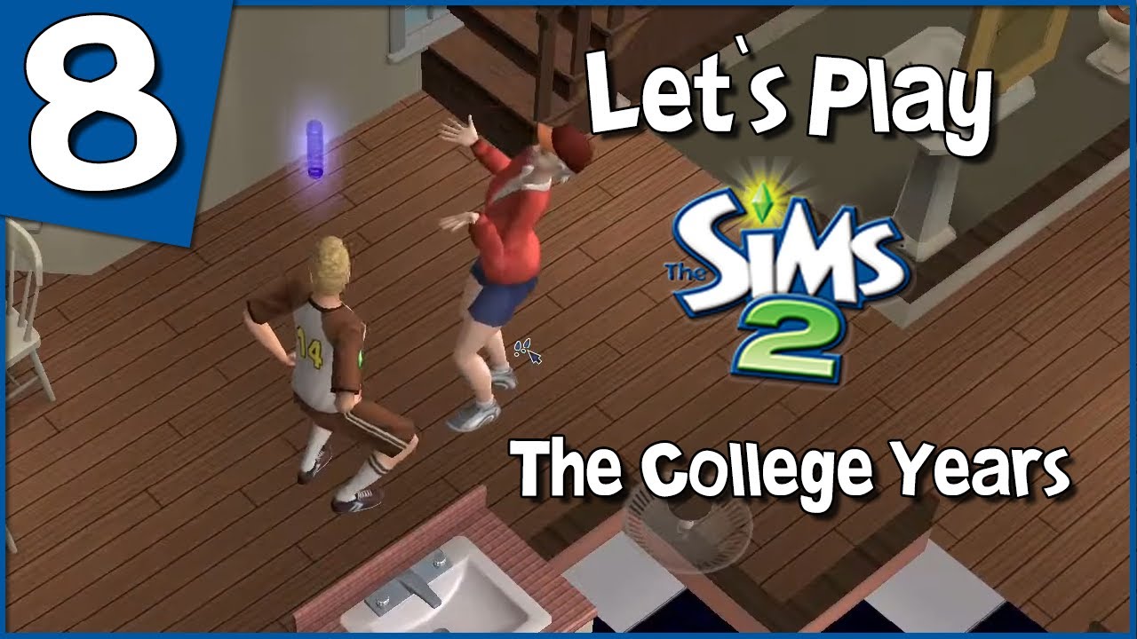 Let's Play The Sims 2 - The College Years - Part 8 - A Visit From the ...