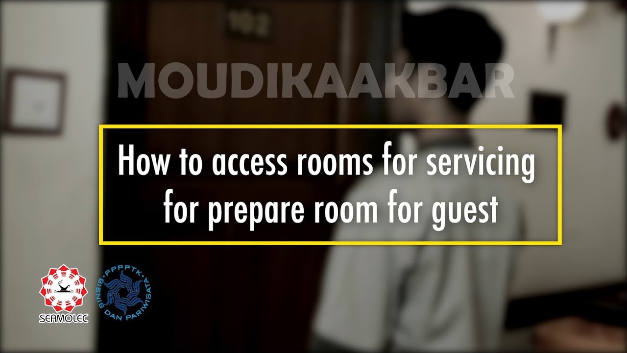 How to Access Room for Servicing - YouTube