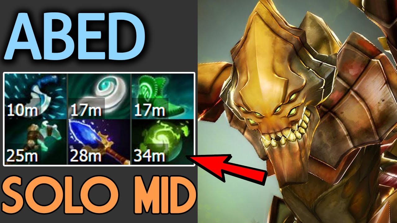 ABED Dota 2 [Sand King] 10k Solo Mid - YouTube
