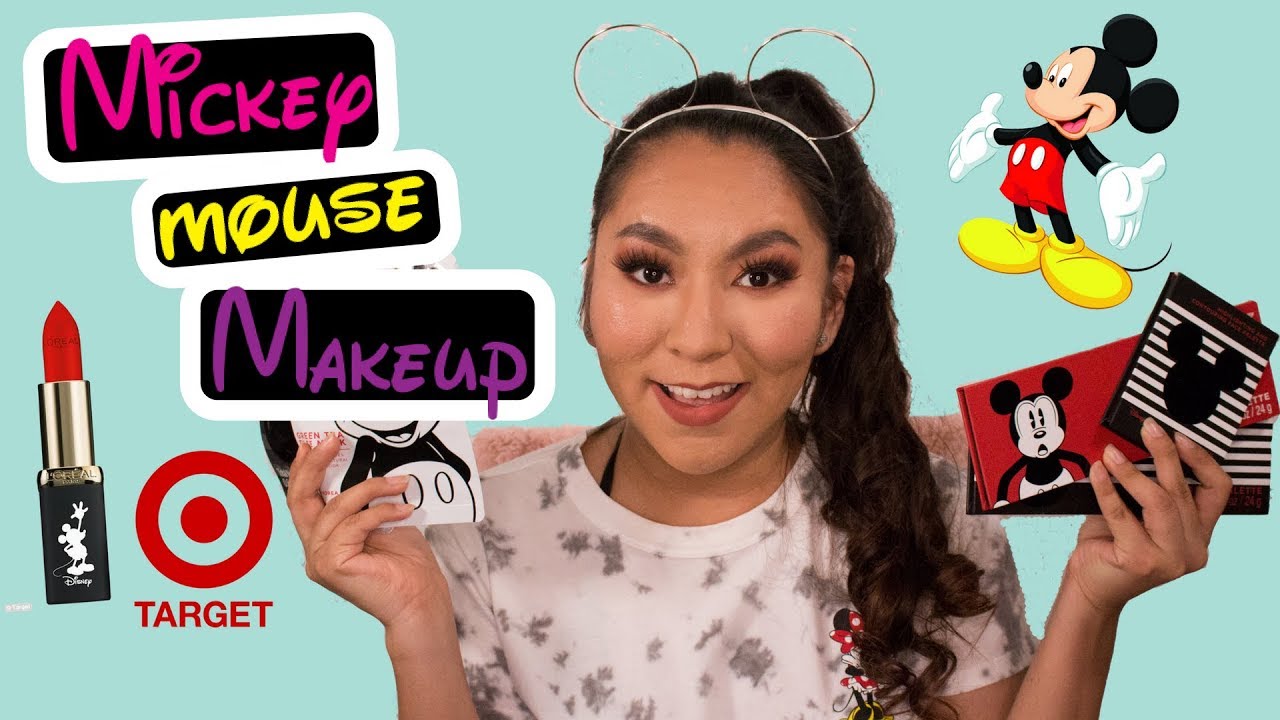 DISNEY MICKEY MOUSE MAKEUP AT TARGET! | TARGET HAUL OohLaLily - YouTube