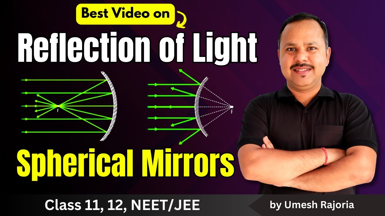 1. Reflection of Light | Spherical Mirrors | Ray Optics | 12th Physics ...