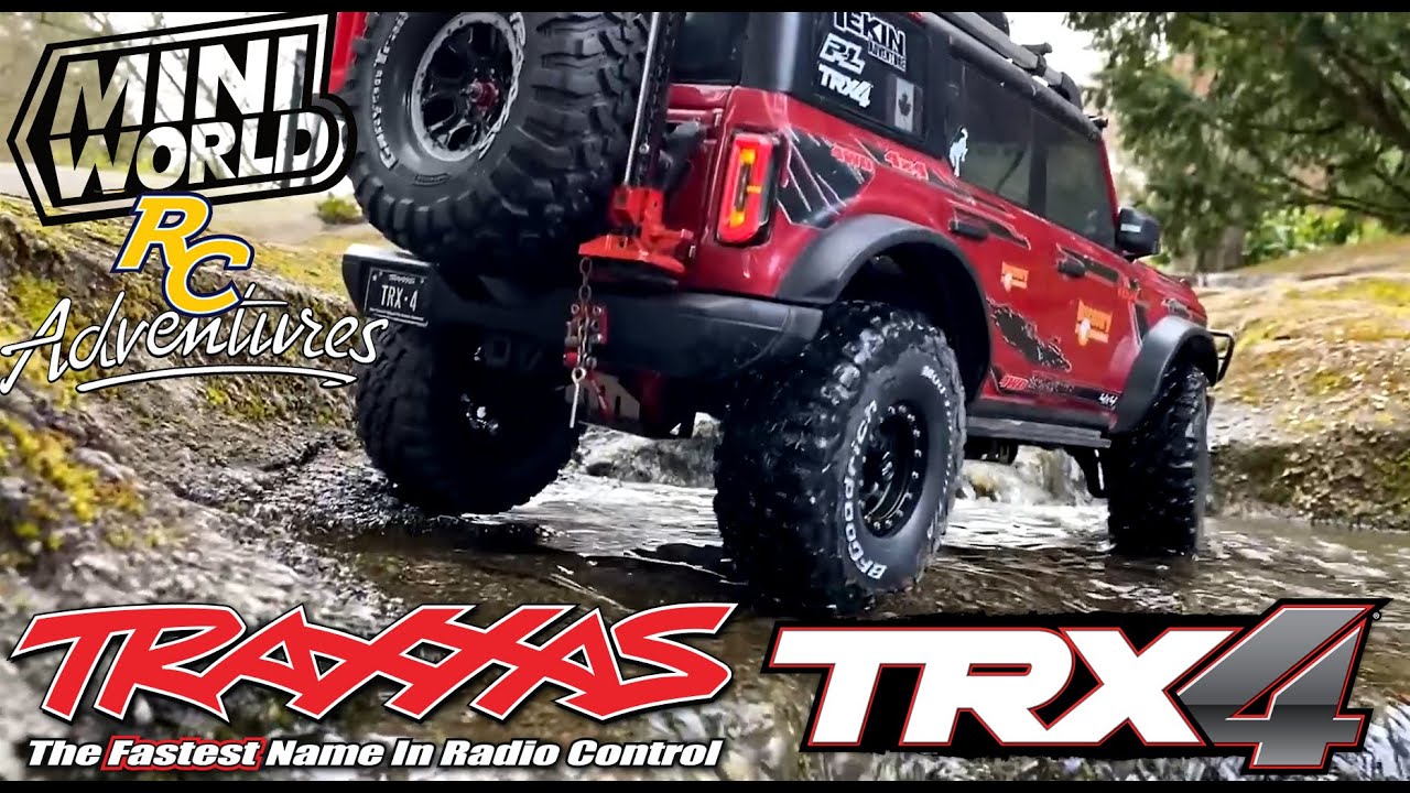 Traxxas TRX4 Bronco2021 trail run - YouTube