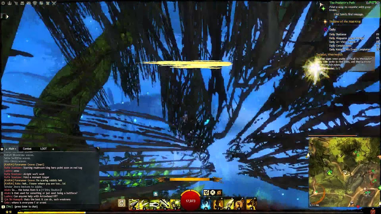 GW2 HoT - Auric Basin Mastery Point at Masks of the Fallen - YouTube