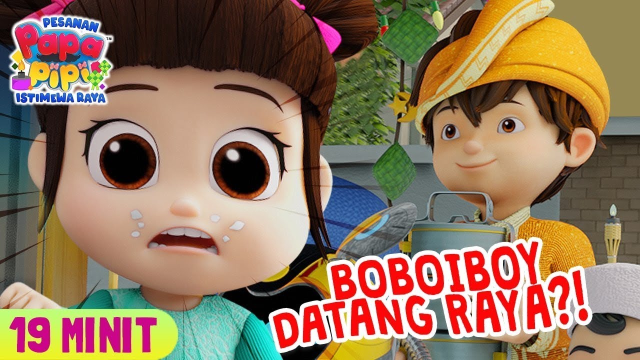 BoBoiBoy Datang Rumah Pipi ! - YouTube