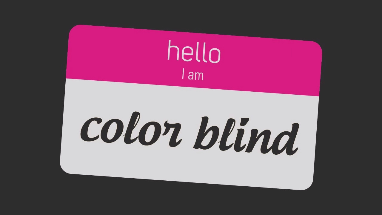 Colorblind - A Colorful Guide to Colorblindness (animated infographic ...