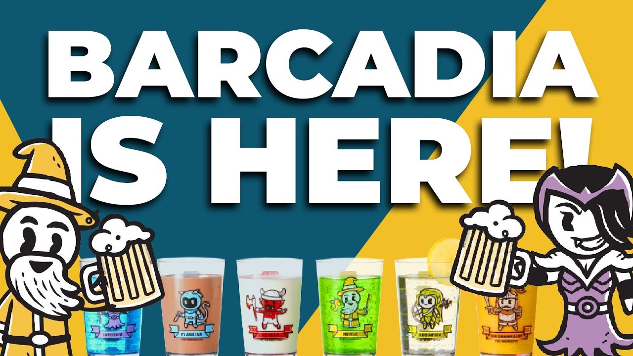 Barcadia | The Perfect Drinking Game? - YouTube