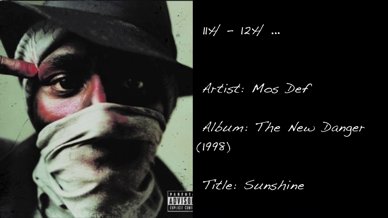 11h - 12h ... (Mos Def / Sunshine) - YouTube