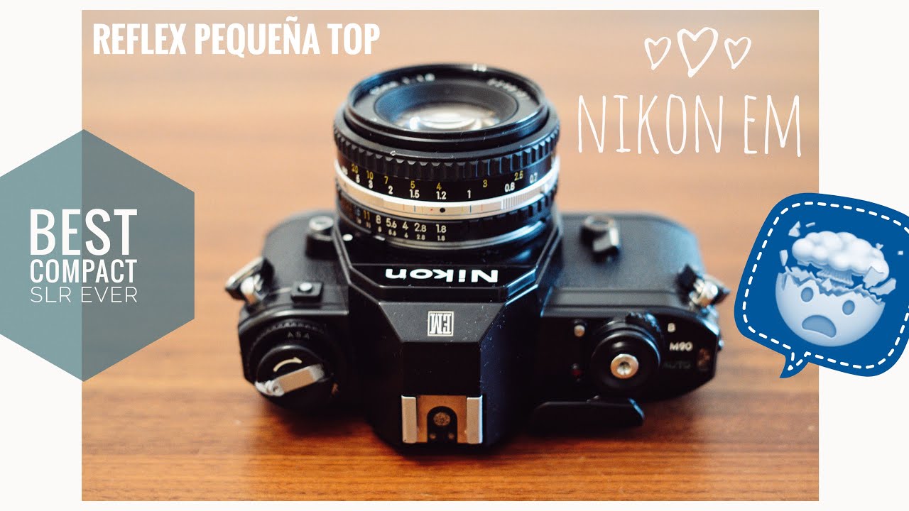 REVIEW NIKON EM - ¡posiblemente la MEJOR réflex compacta! - YouTube