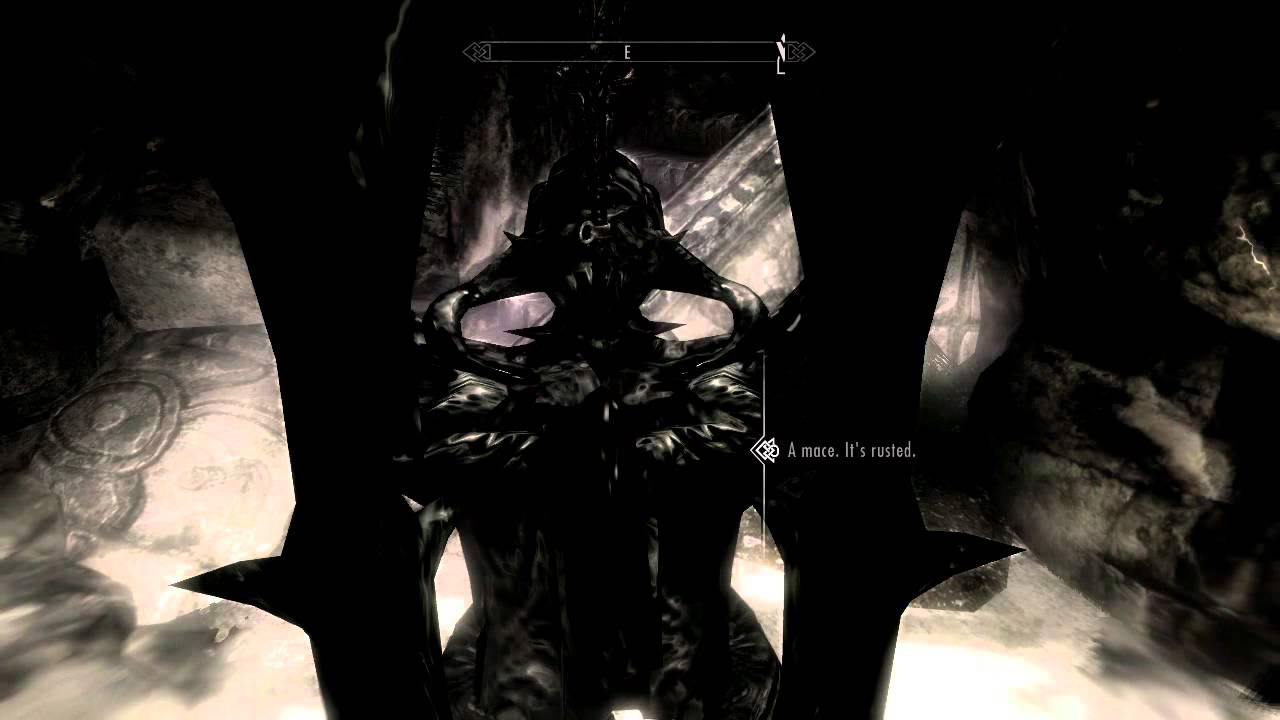 Skyrim how to find the Mace of Molag Bal v2 - YouTube
