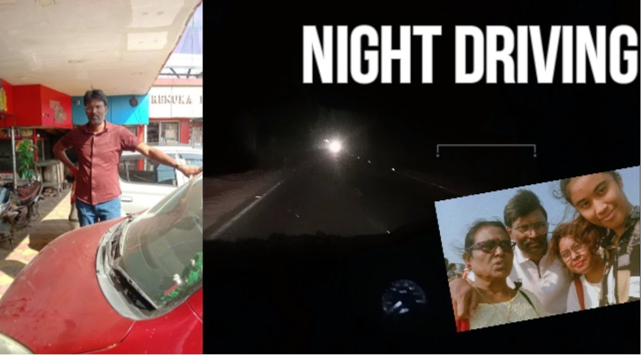First Time Night Car Driving || Experience - YouTube