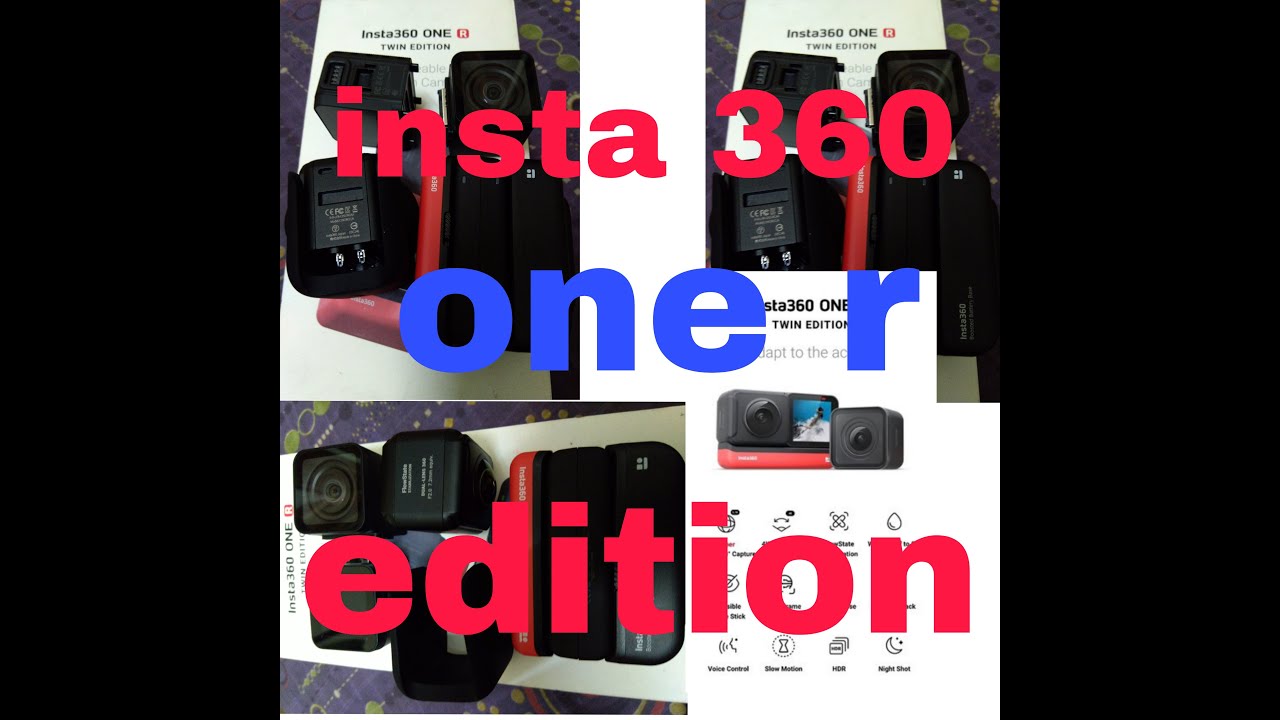 Insta 360 # one r twin edition - YouTube
