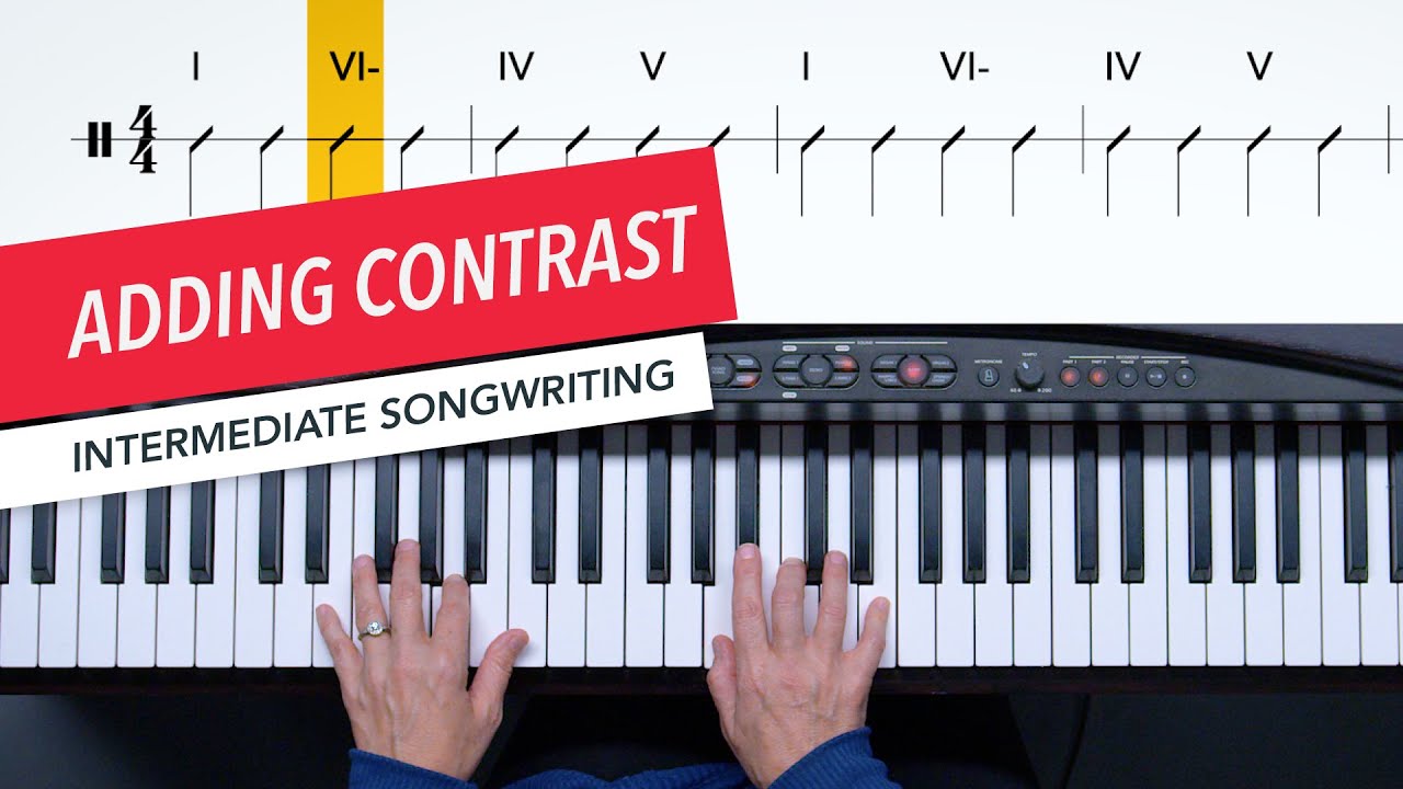 Songwriting: Melody, Harmony, and Rhythm | Adding Contrast with ...