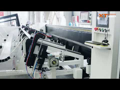 XTLASER-TK series laser tube cutting machine - YouTube
