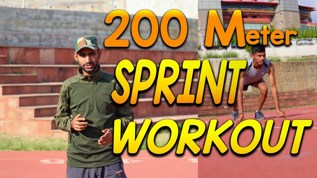 200 Meter Sprint Workout | 200 Meter Running Tips | Flying Academy ...