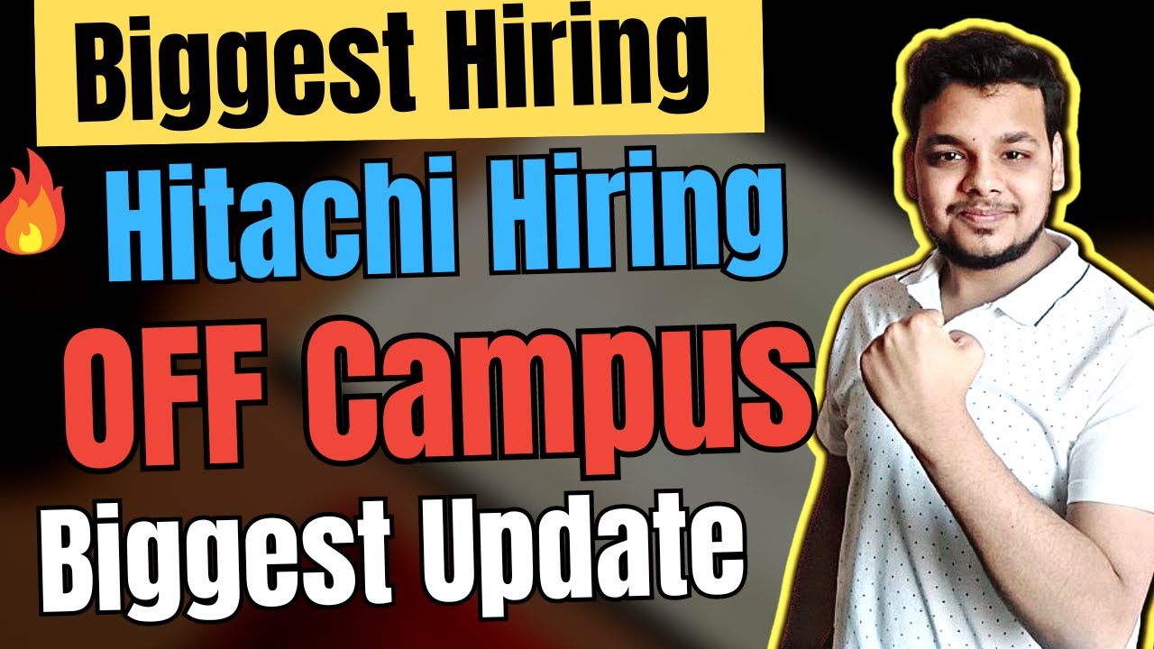 Siemens , Hitachi Hiring | OFF Campus Drive For 2024 , 2023 , 2022 ...