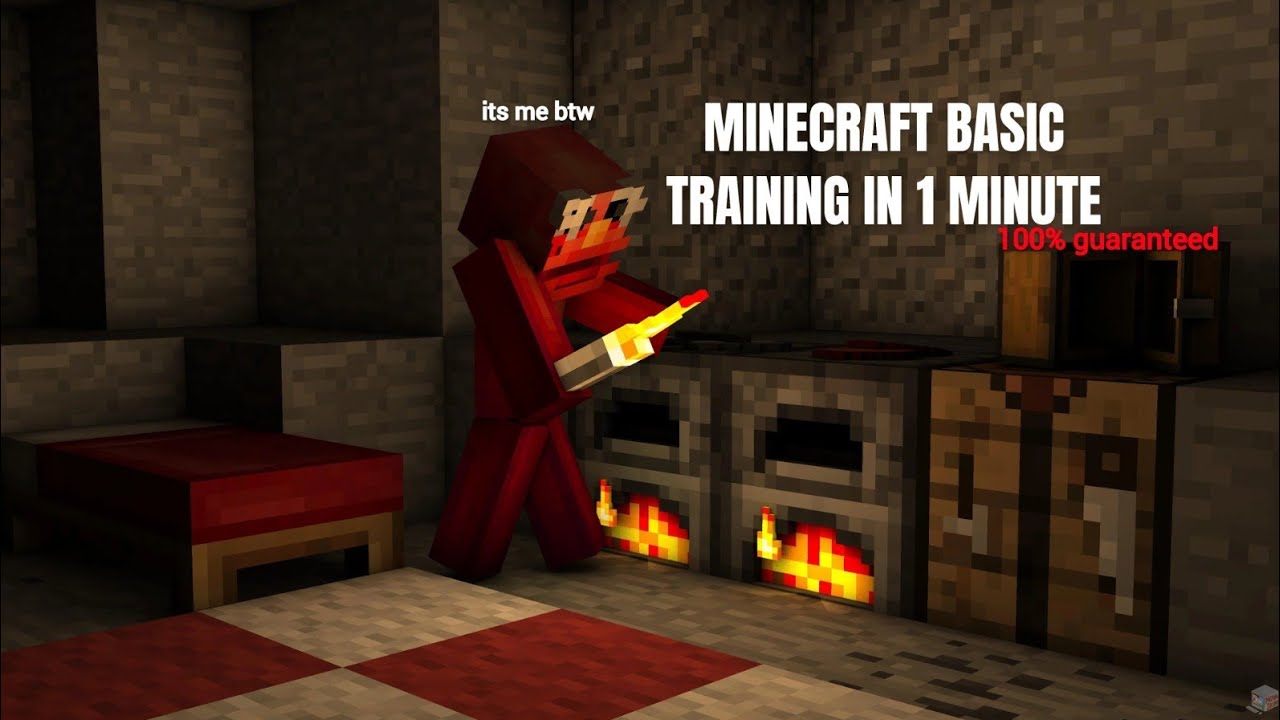 LEARN MINECRAFT IN 1 MINUTE!! (GUARANTEED TO BECOME A PRO 👹) - YouTube