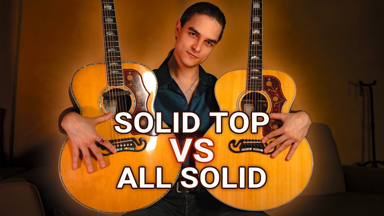 Solid top VS All solid - Sigma SGJR-SG200 GJR-SG300 jumbo review sitka ...