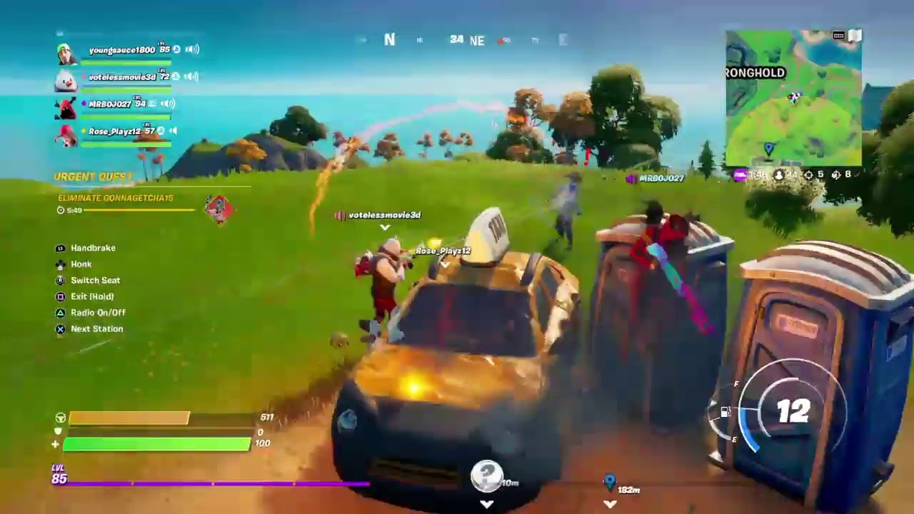 Killing bots in Creative - FORTNITE SEASON 5 - YouTube