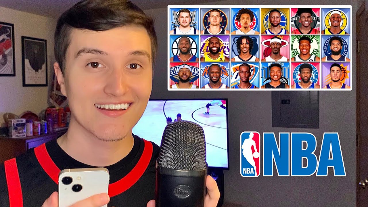 ASMR | The Best Player On Every NBA Team 🏀💤 - YouTube