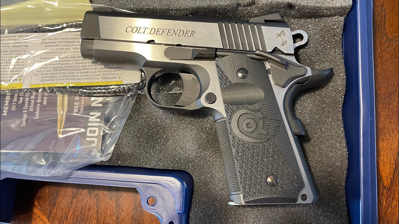 Colt combat elite defender - YouTube