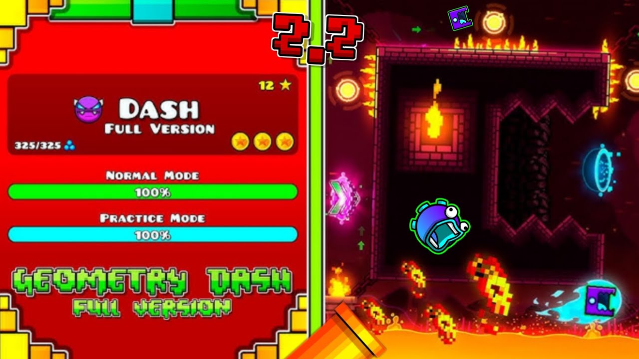 Dash Full Version" | By: Mathi y Switch | Gameplay 100% | Geometry dash ...