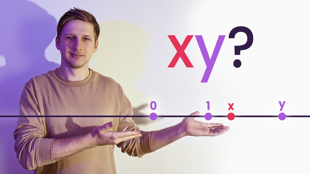 xy on a Number Line?! - YouTube