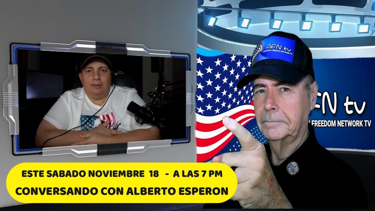 PROMO PROGRAMA CON ALBERTO ESPERON 11.17 - 7 PM - YouTube