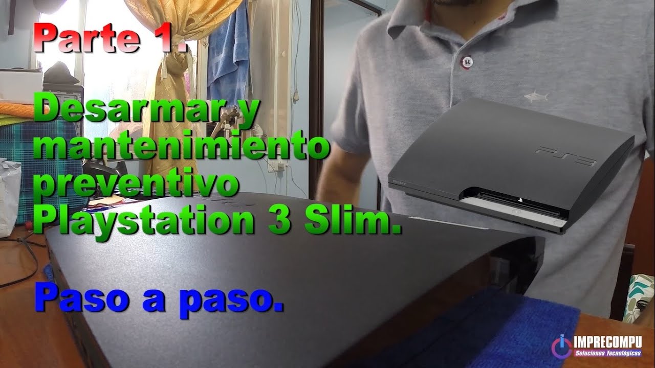 Como desarmar Playstation 3 Slim. Bien Explicado - How to disassemble ...