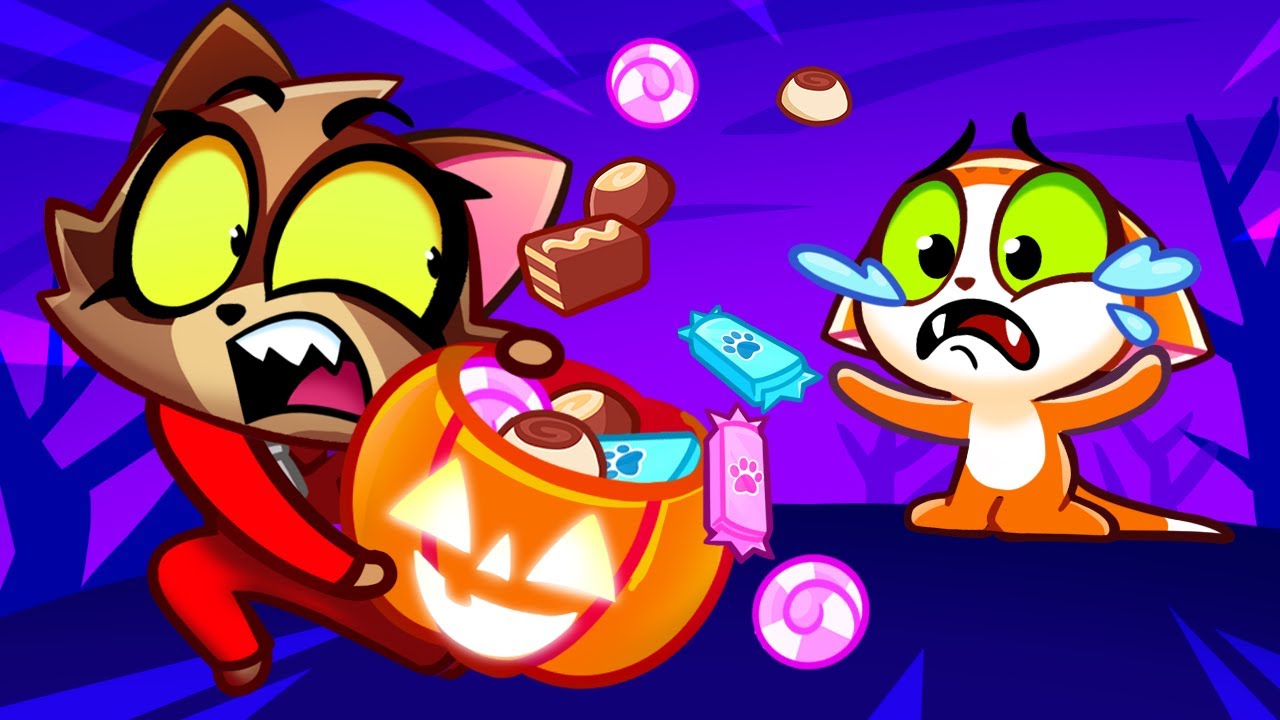 🍭 Where Is My Candy? Halloween Pumpkin 🎃 Stories for Kids by Toony ...