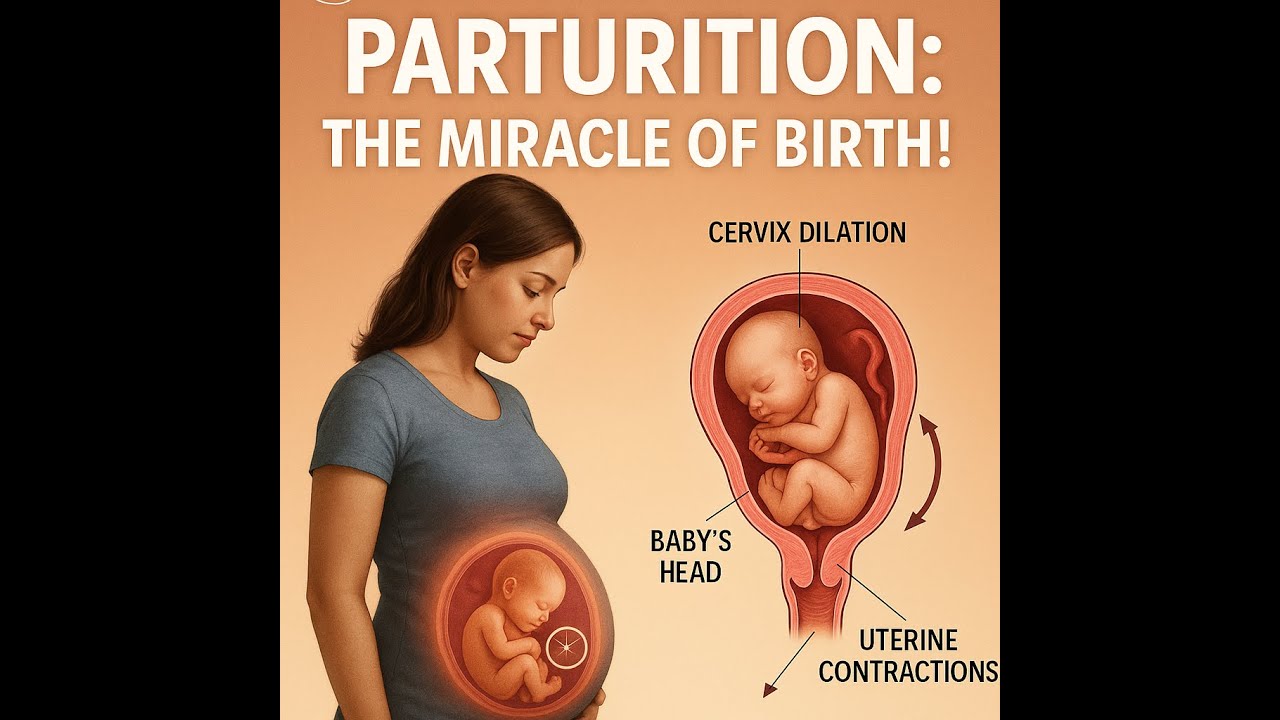 Parturition and Lactation I Human Reproduction I 12th I Biology ...