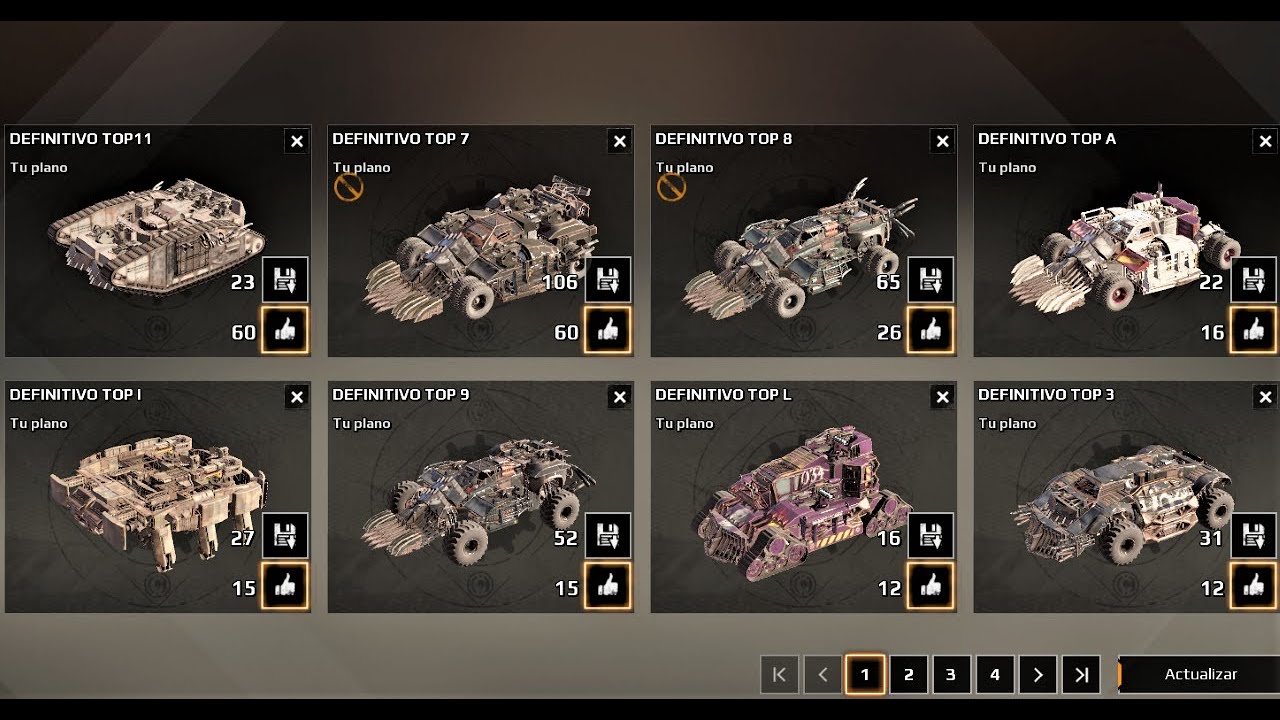 MEJORES BUILD EXPOSICION- MONTAJE | Tutorial Crossout Español - YouTube