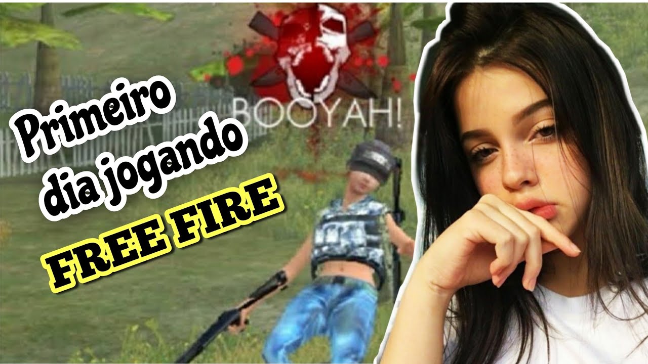 PRIMEIRO DIA JOGANDO FREE FIRE? LARA - YouTube