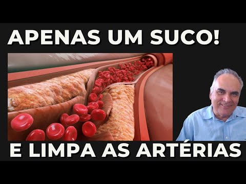 Limpar as placas de gordura das artérias com suco?