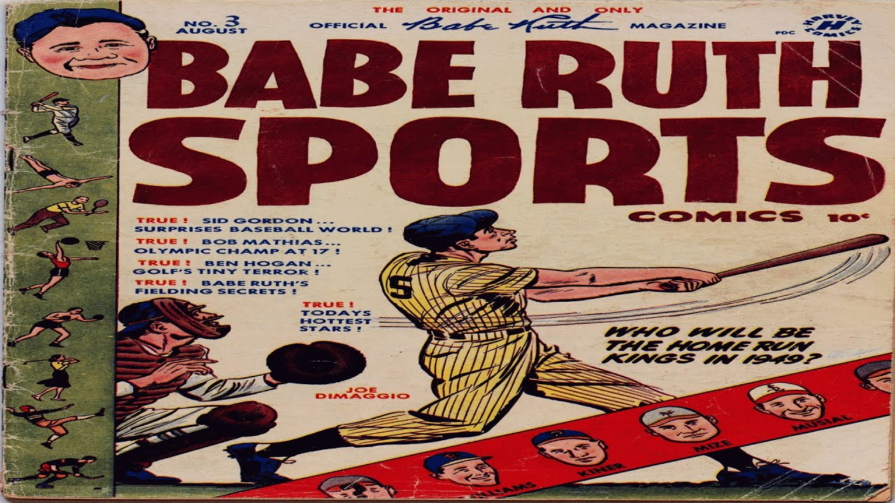Babe Ruth Comics No 3 Comix Book Movie - YouTube