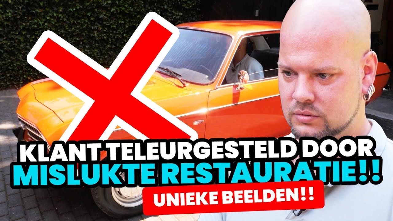 Klant teleurgesteld door mislukte restauratie!! Unieke beelden!! 2.0 ...