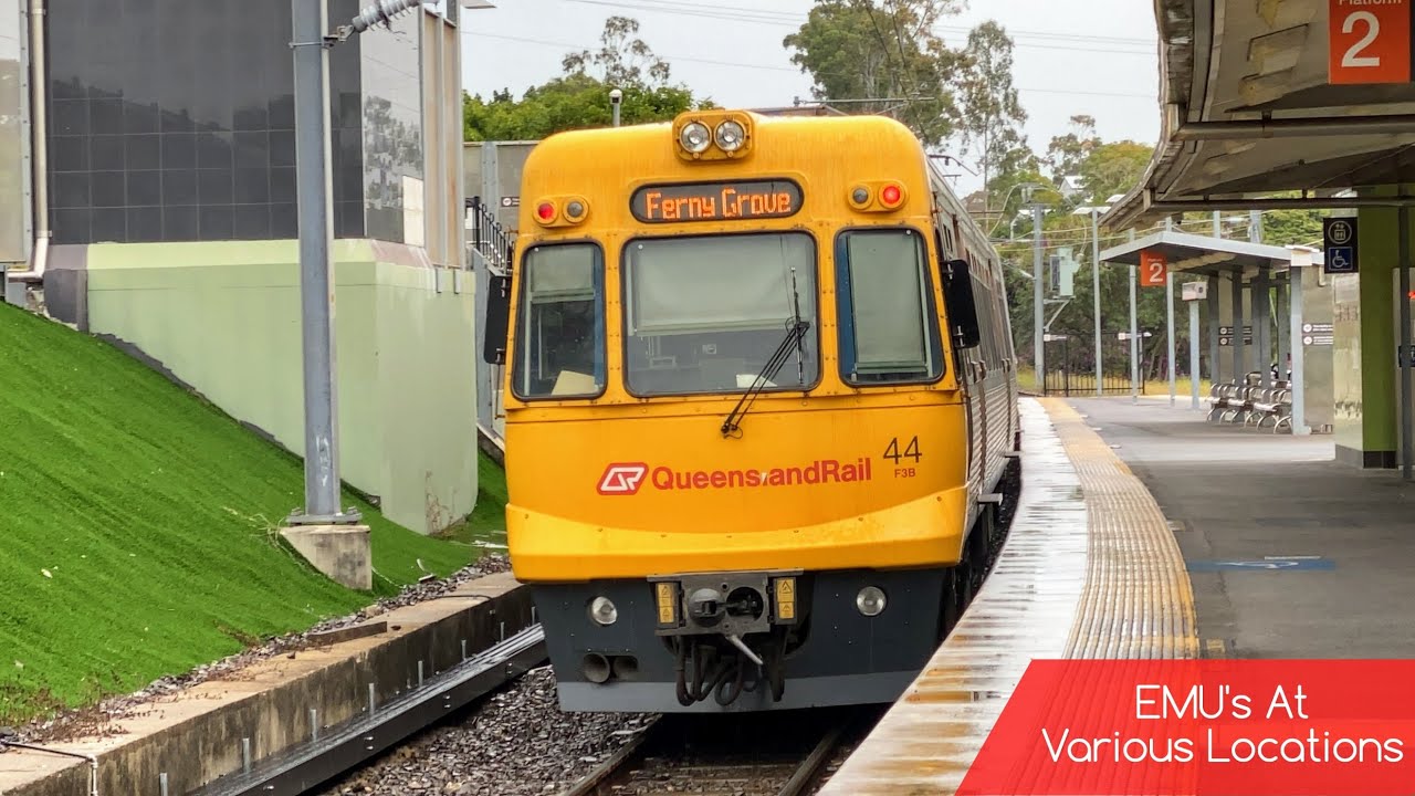 Queensland Rail Vlog 74: EMU’s At Various Locations - YouTube